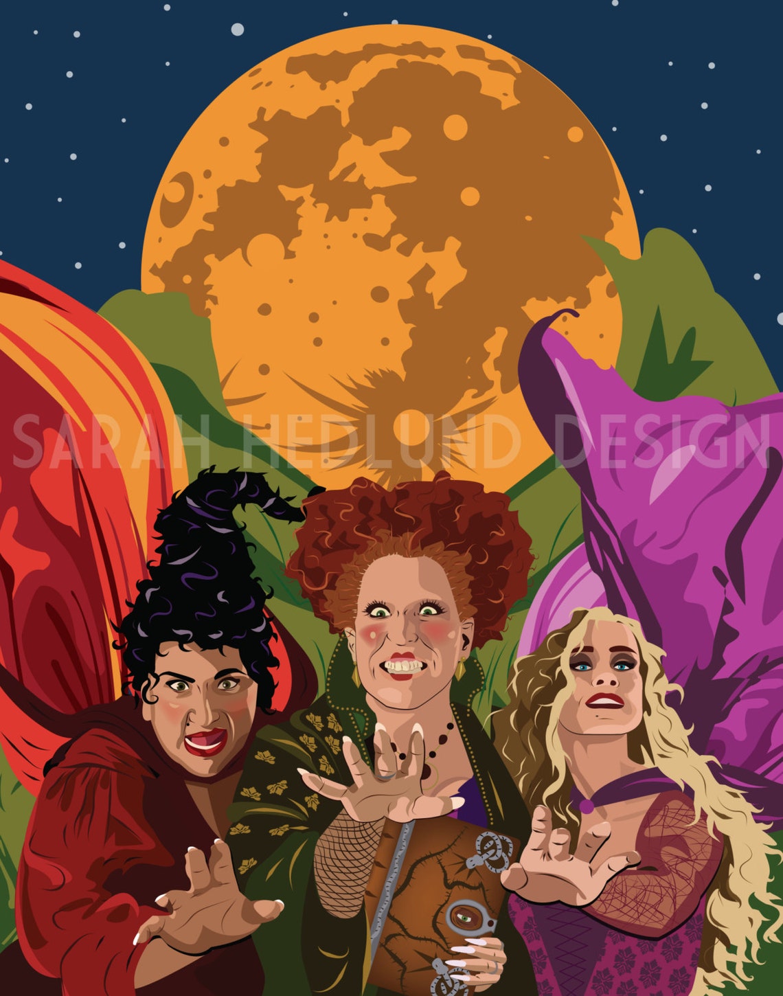 Hocus Pocus Poster - Etsy