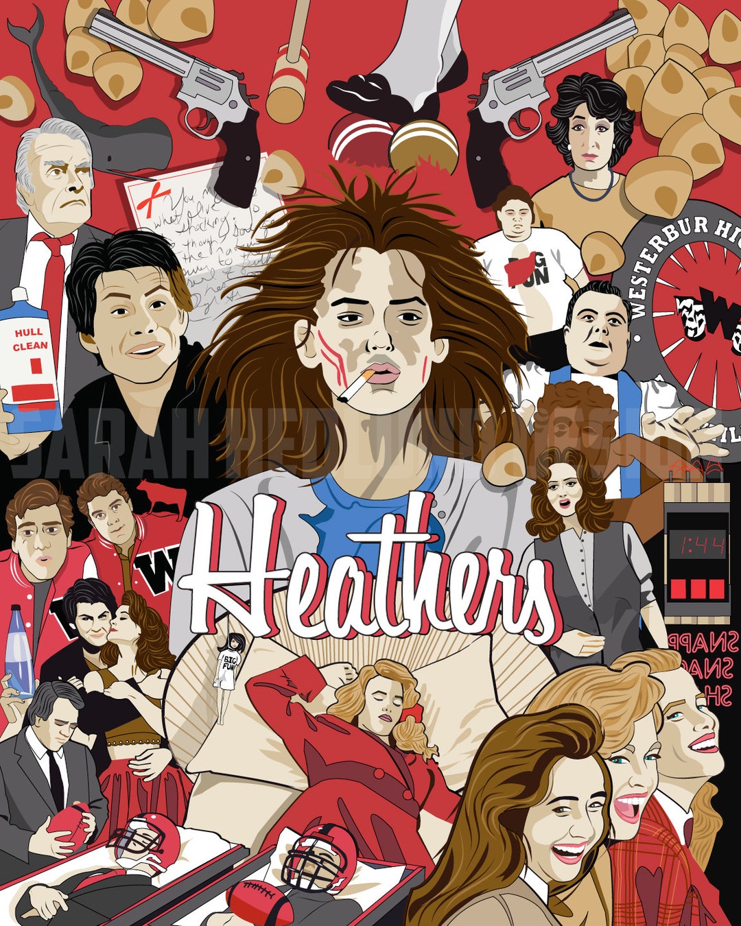 Heathers Poster - Etsy
