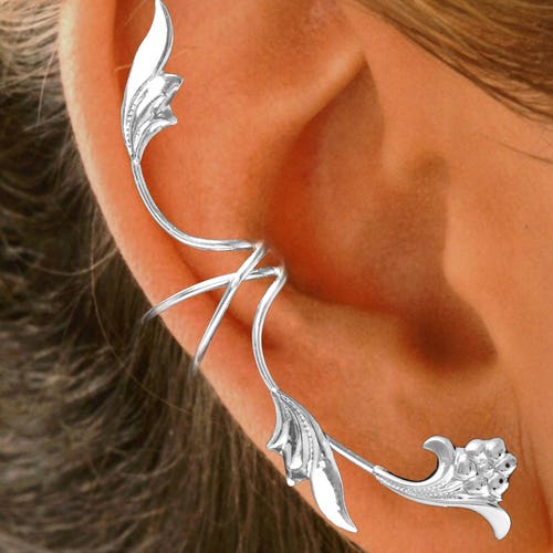BEAUTIFUL EAR CUFF Sterling Silver | Etsy