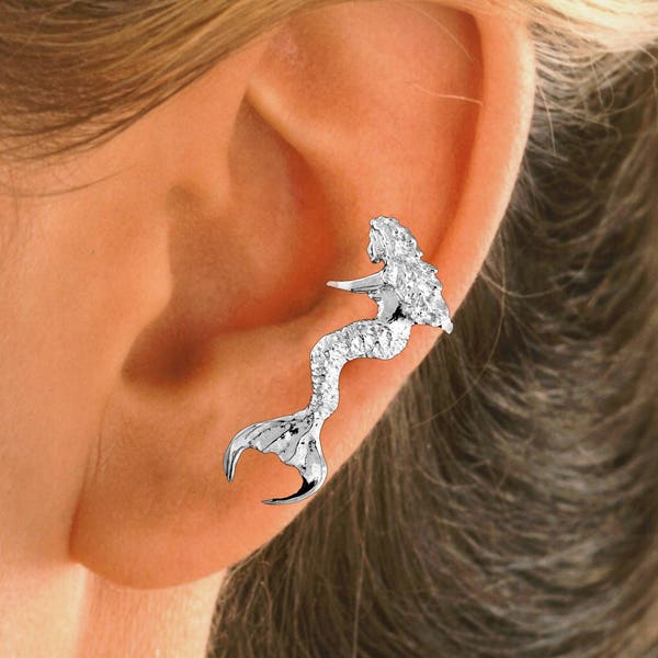 Mermaid Ear Cuff - Etsy