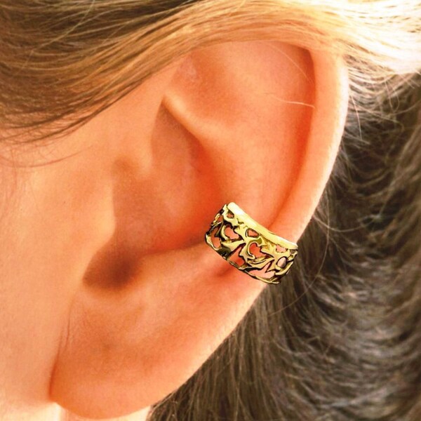 Leaf Ear Cuff - Etsy