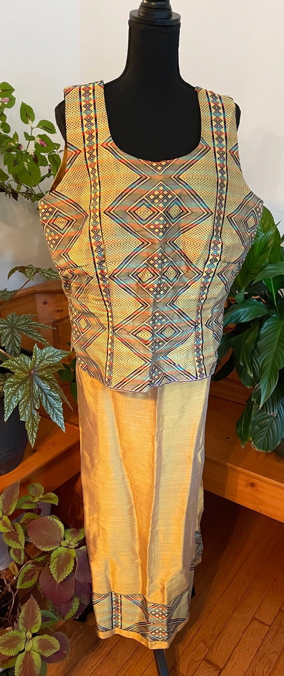 Handmade 4 piece habesha outfit - Gem