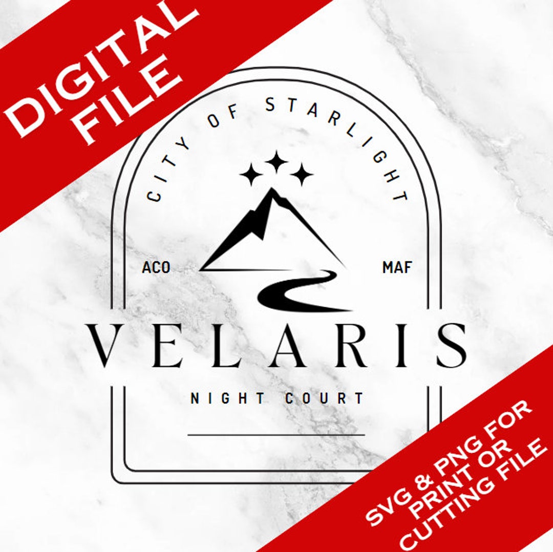 Velaris ACOTAR Svg Printable Cutting File - Etsy