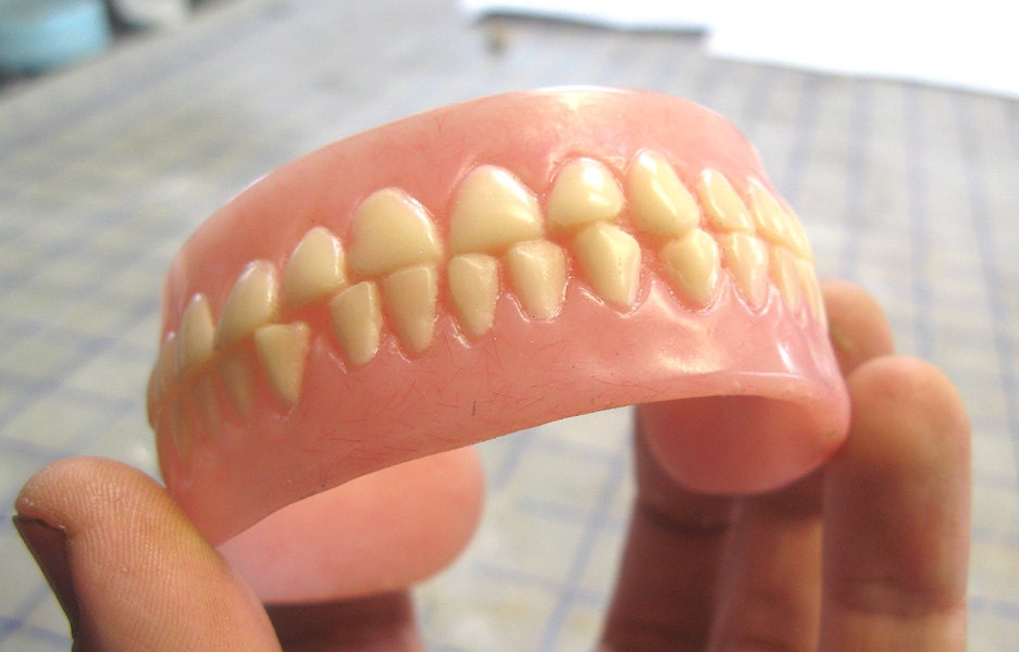 Denture Cuff Bracelet - Etsy