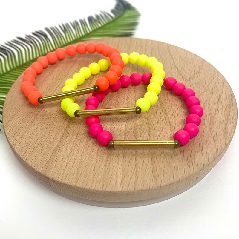 Neon Bracelet - Etsy