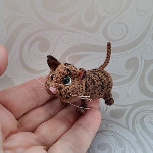 Miniature Cat Microcat CROCHET PATTERN Amigurumi Animal PDF by Toymagic ...