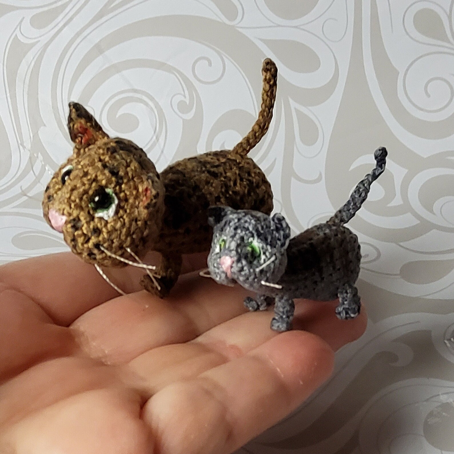 Miniature Cat Microcat CROCHET PATTERN Amigurumi Animal PDF by - Etsy