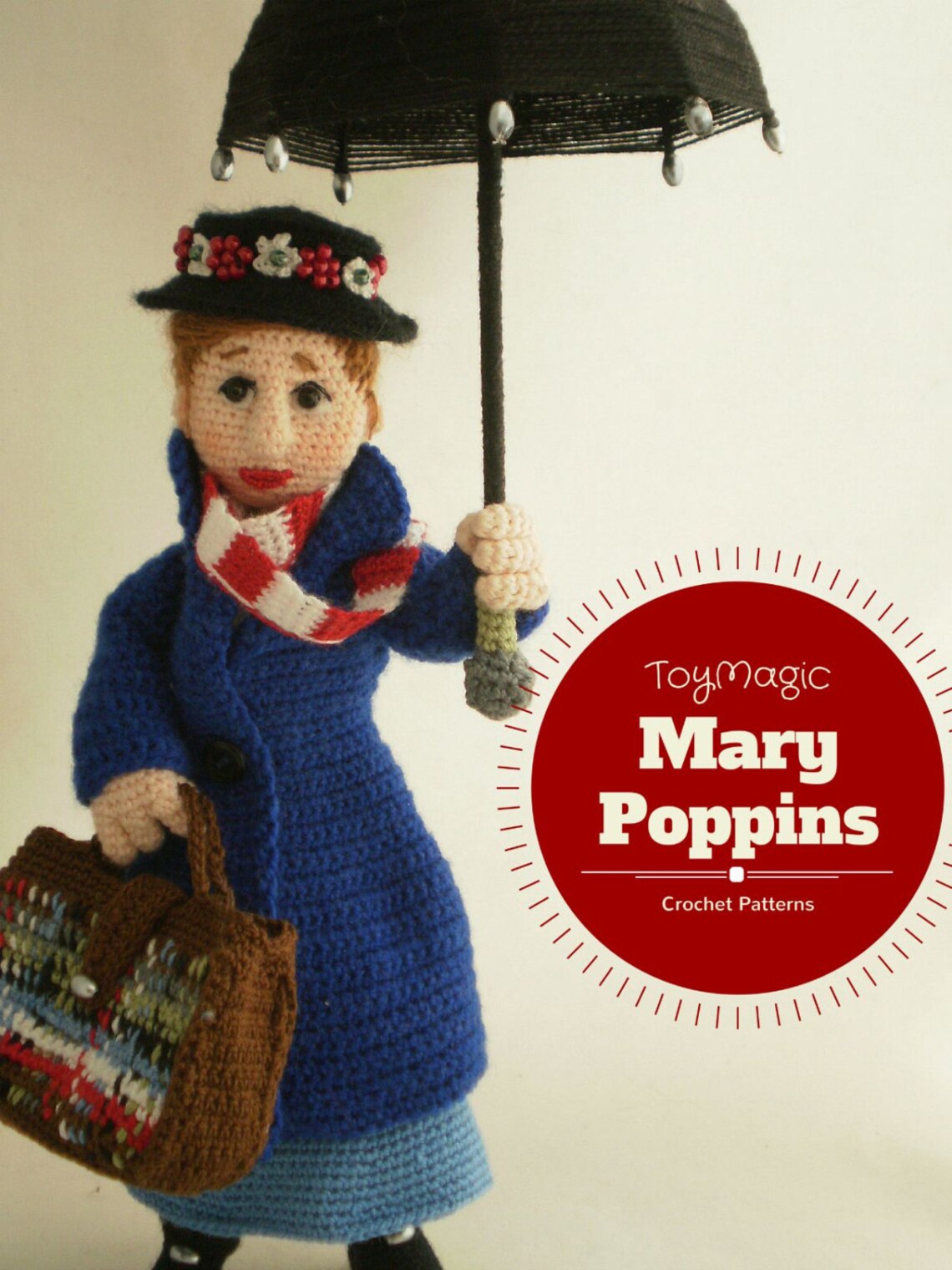 Mary Poppins Crochet Pattern ToyMagic PDF Instant Download | Etsy