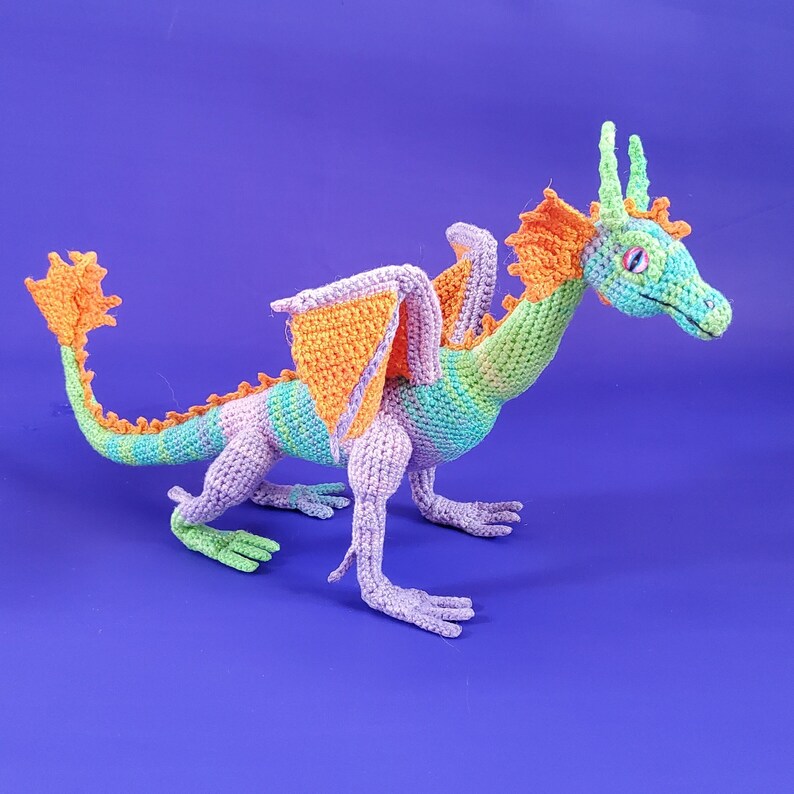 Dragonessa Dragonora Crochet Pattern Simbol 2024 PDF Amigurumi - Etsy