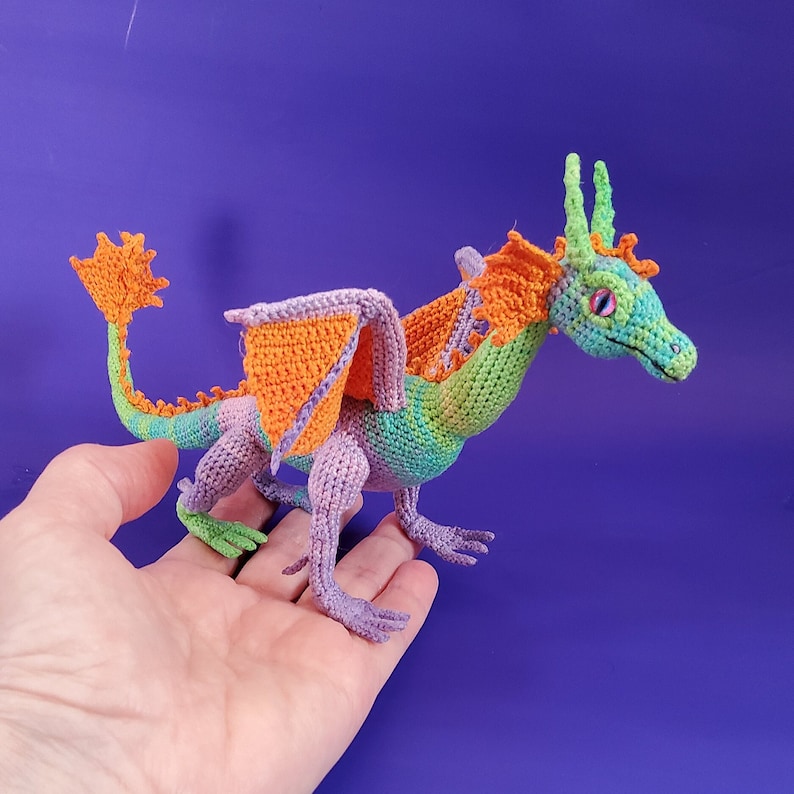 Dragonessa Dragonora Crochet Pattern Simbol 2024 PDF Amigurumi - Etsy