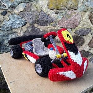 Karting Inspired by Racing Kart CROCHET PATTERN. PDF Amigurumi - Etsy ...