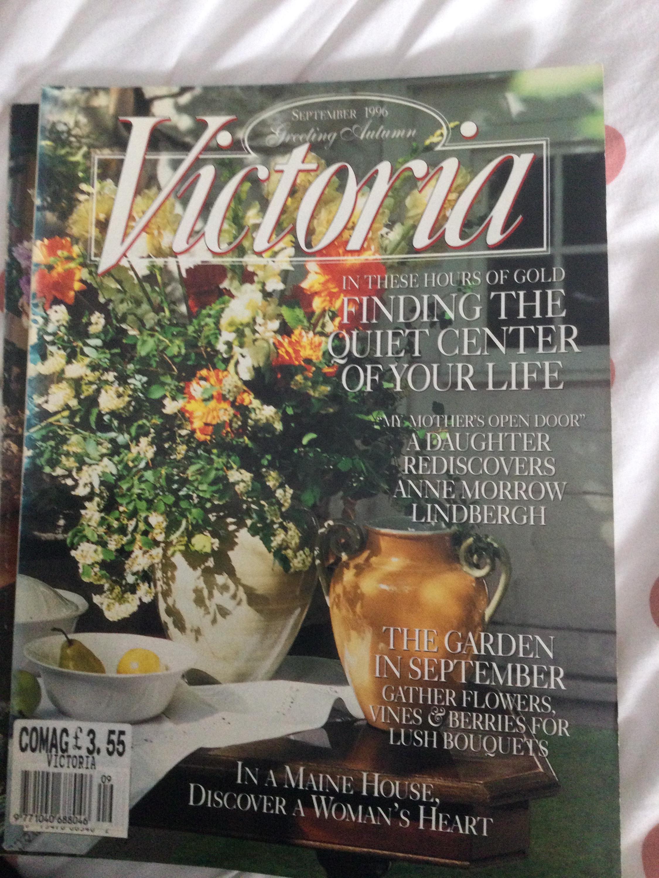 Vintage Victoria Magazine Back Issues - Elegant Editions for the Love ...