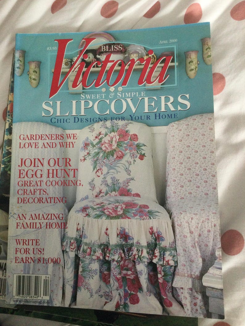 Vintage Victoria Magazine Back Issues - Elegant Editions for the Love ...