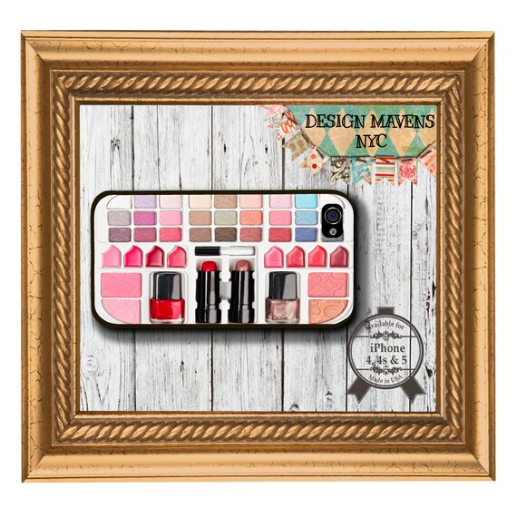 Items similar to Makeup Kit iPhone Case, Hard Plastic iPhone Case, Fits ...