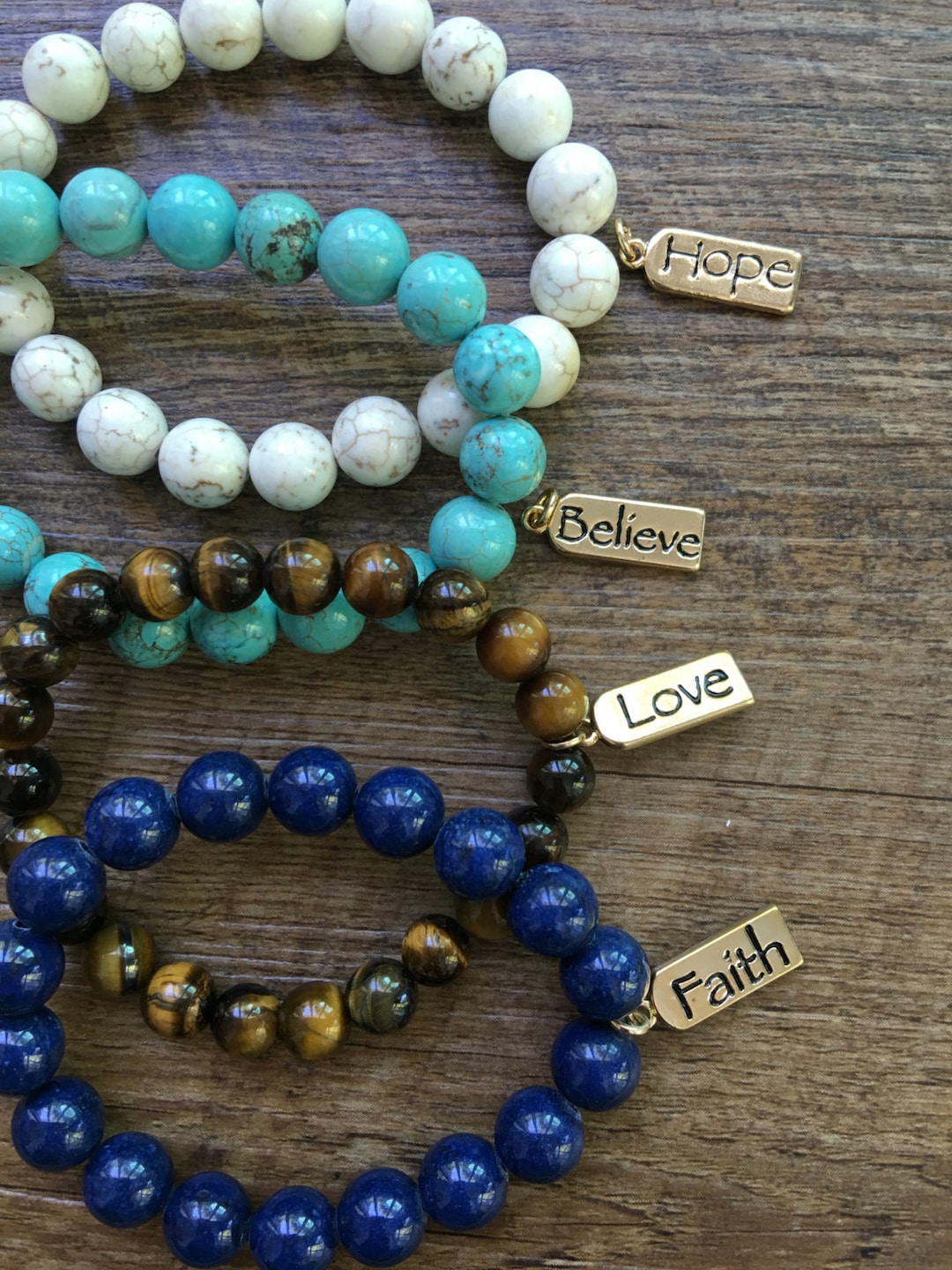 Faith Charm, Hope Charm, Love Charm, Pray Charm, Believe Charm, Dream ...