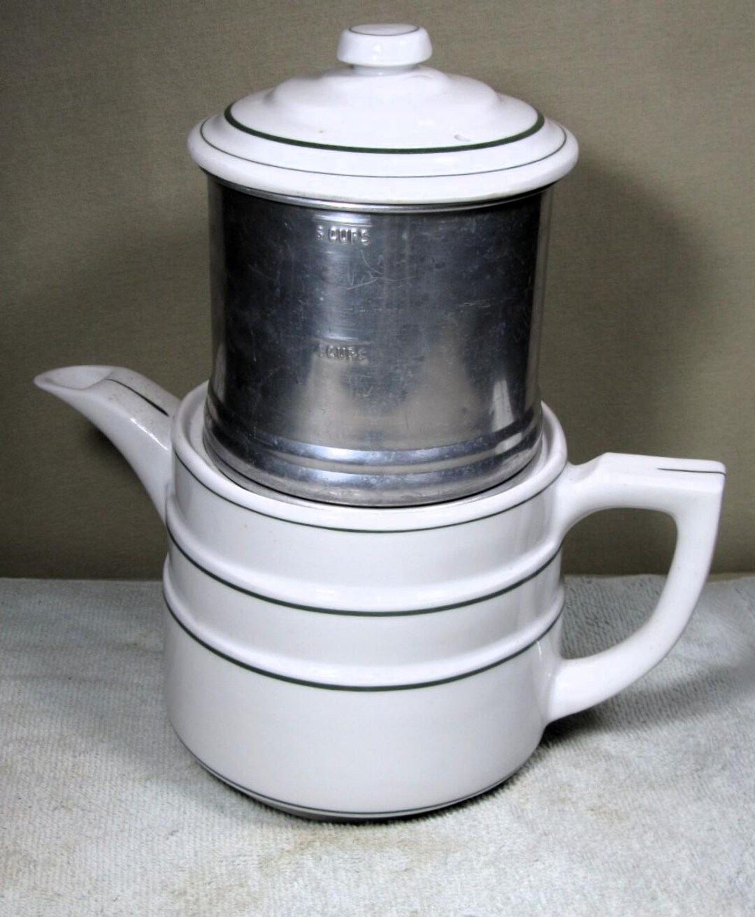 Fraunfelter Drip-o-lator Coffee Maker by Enterprise Aluminum Company ...