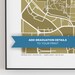 Columbia University Map Print - Etsy