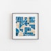 Charlotte NC - Noda - Map Print - Etsy
