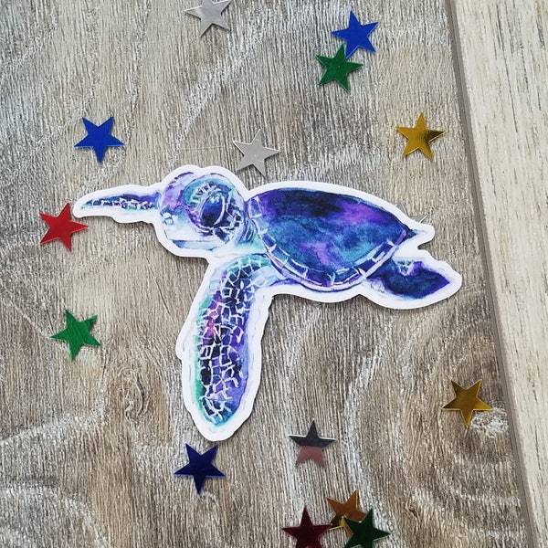 Sea Turtle Decal - Etsy