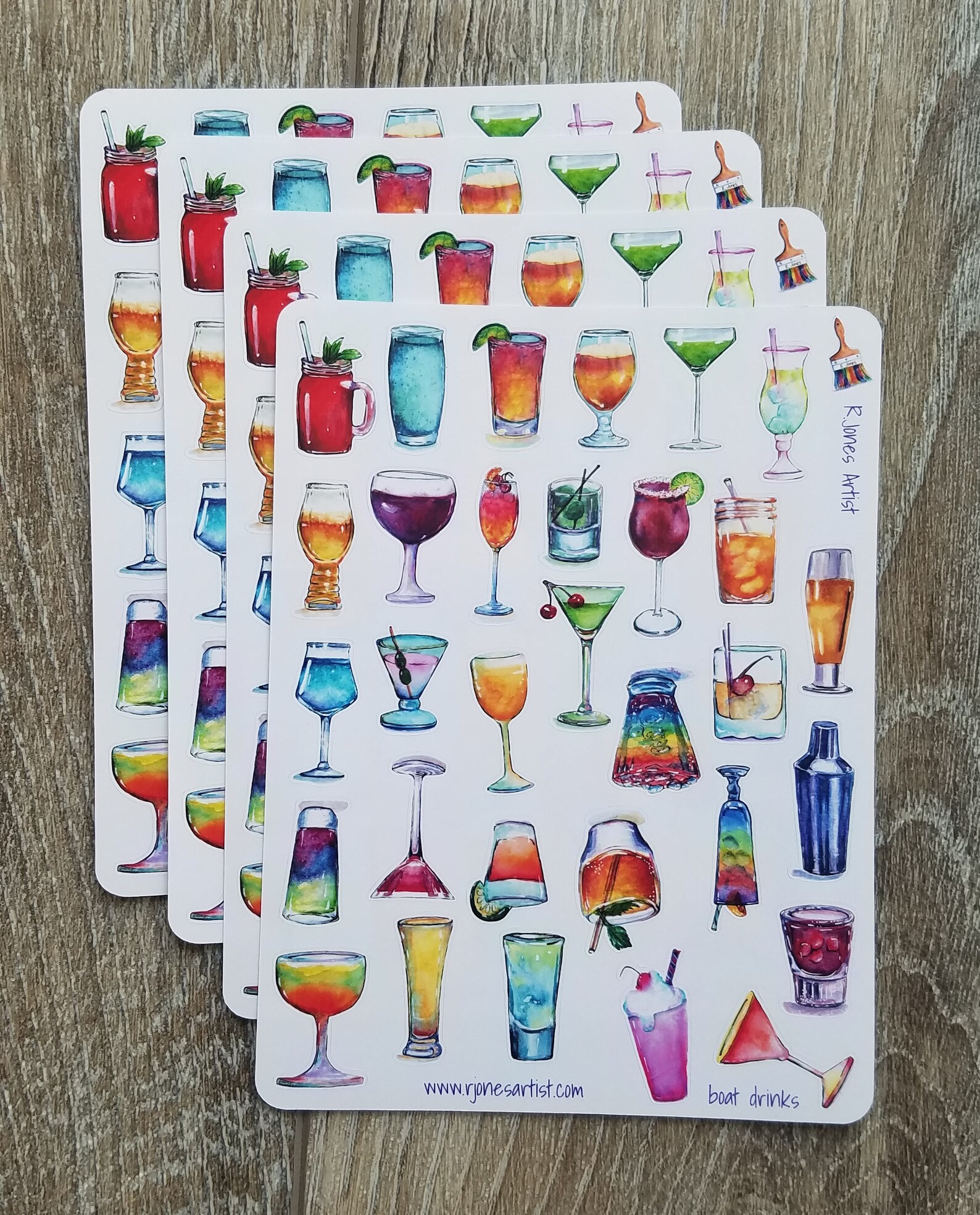 Drink Date Covers Calendar Numbers Date Numbers Planner - Etsy