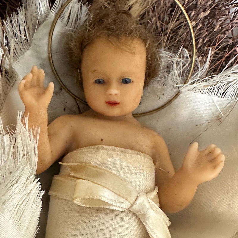 Antique Church Baby Jesus - Etsy