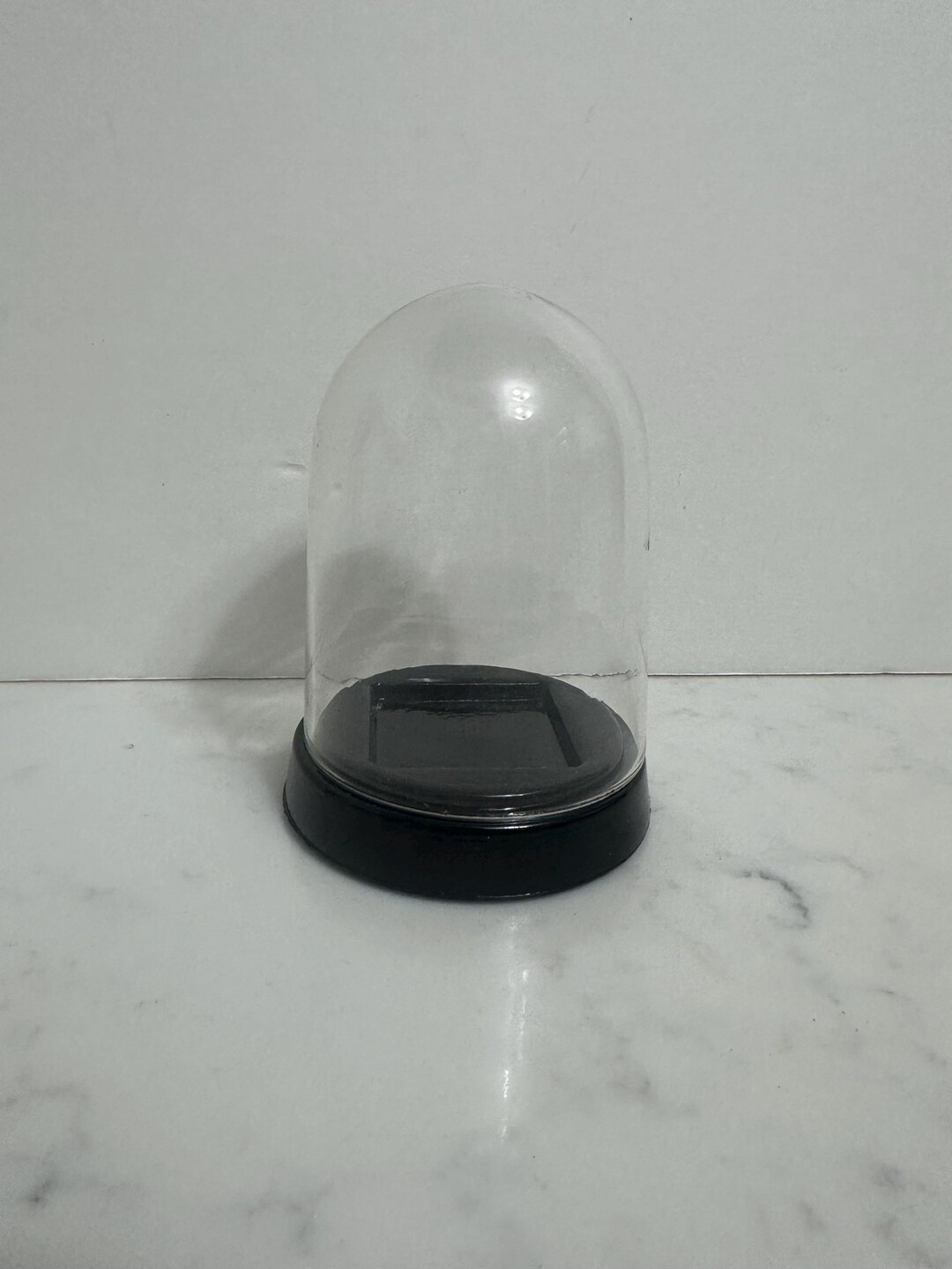 Antique Cloche With Molded Glass Base, Antique Small Glass Cloche ...