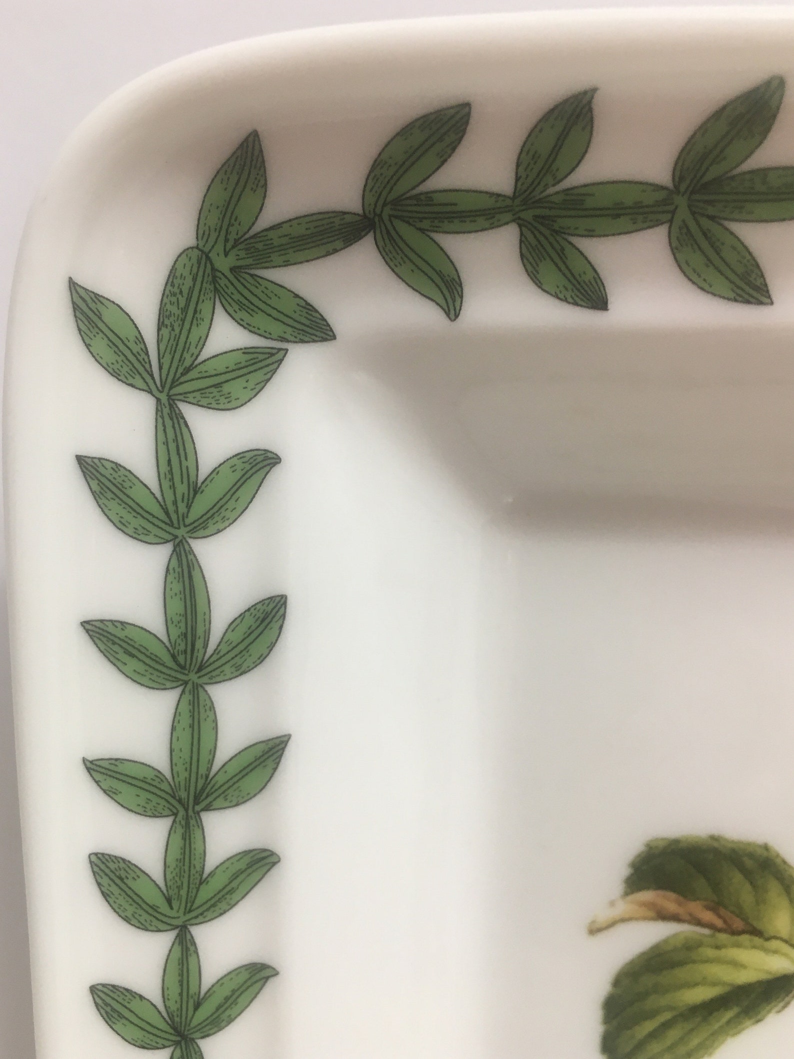 Portmeirion Scarborough Fair Porcelain Rose Plate, Vintage Pink Cabbage ...