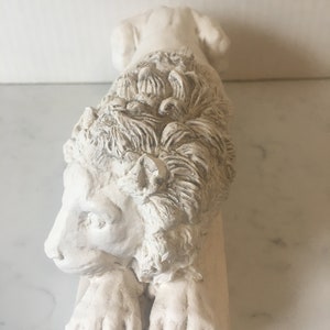 Canova Lion Museum Replica From Duke of Devonshire Home, English Lion ...