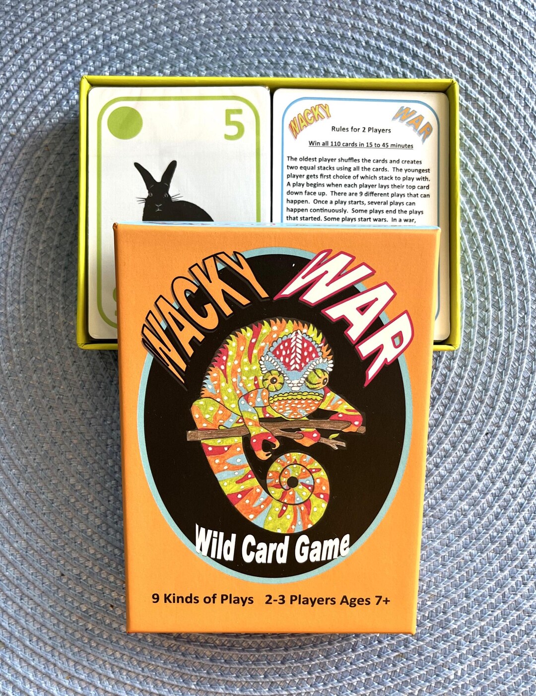 Wacky War Card Game: Luck & Strategy, Ages 7+ - Etsy