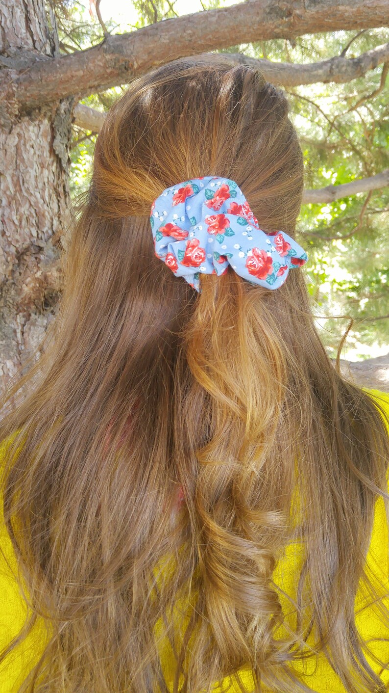 Kawaii Purple Scrunchie With Cute Baking Food Kawaii Food - Etsy