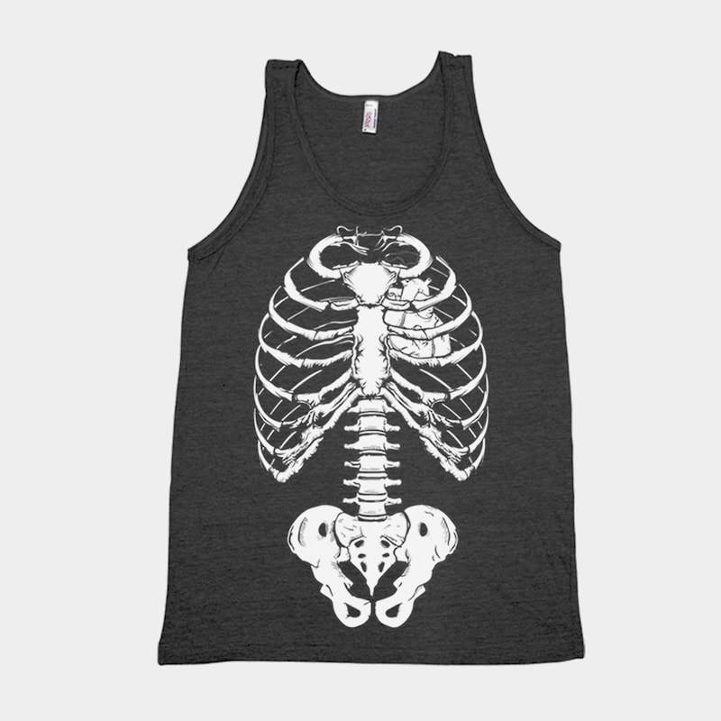 Skeleton Tank Top - Etsy
