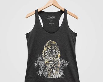 Tiger tank top | Etsy