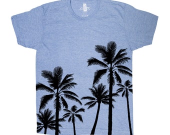 Palm tree shirt | Etsy