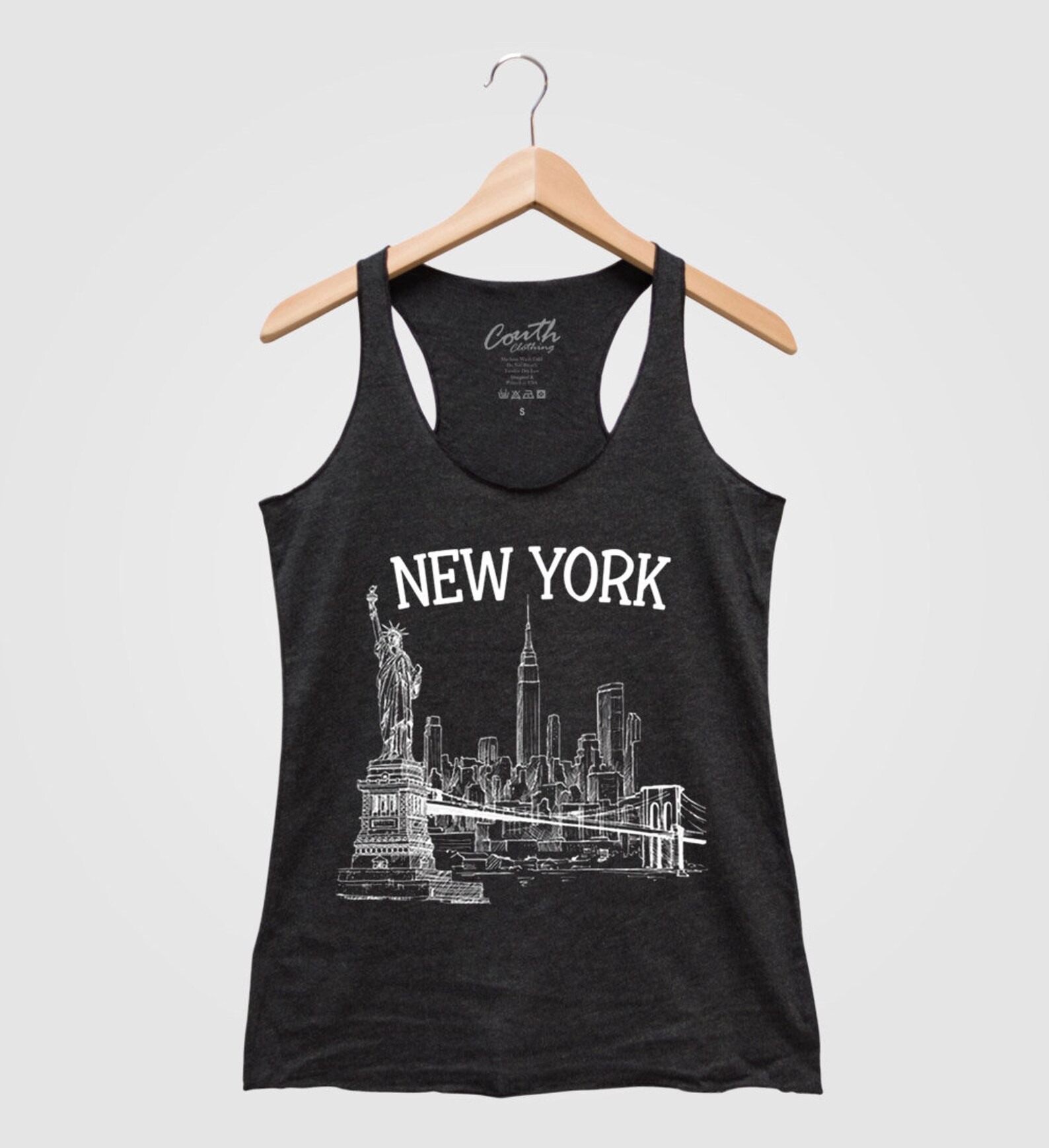 New York Tank Top Womens Racerback Tank NYC Shirt | Etsy