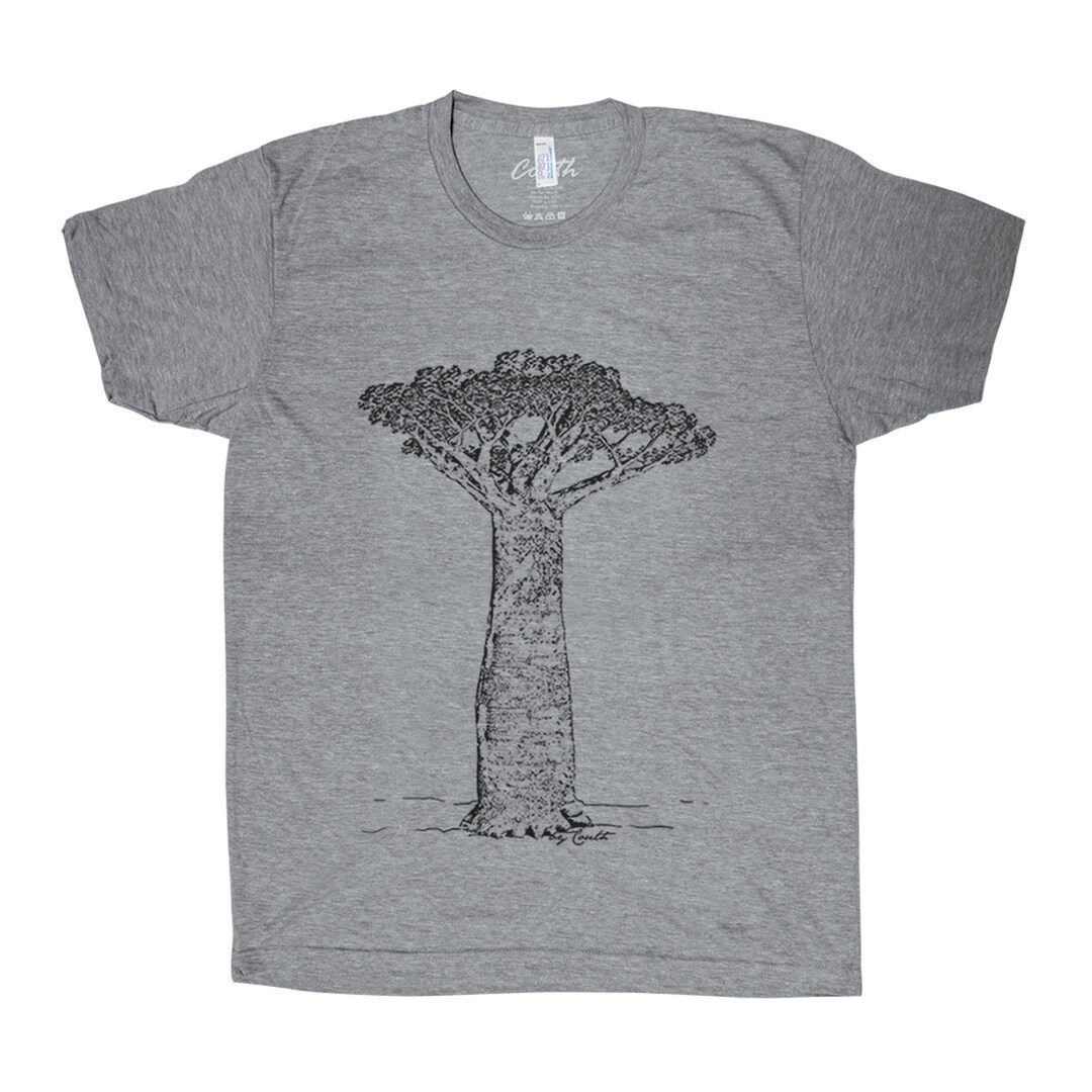 Baobab Tree Graphic Tee: Unisex Tri-blend Shirt - Etsy