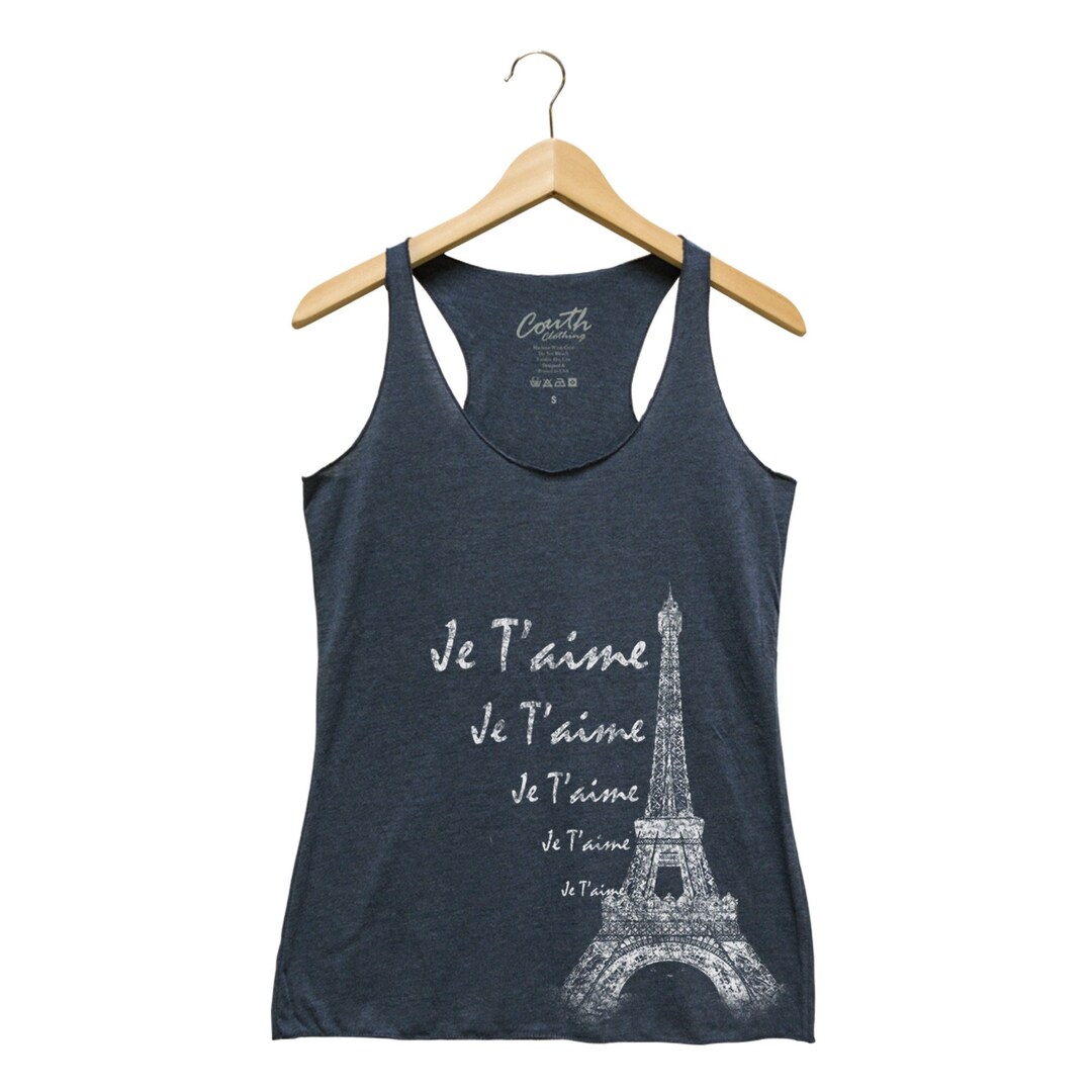 Eiffel Tower Tank Top, Women's Tank Top, Fashion Tank Top, France ...