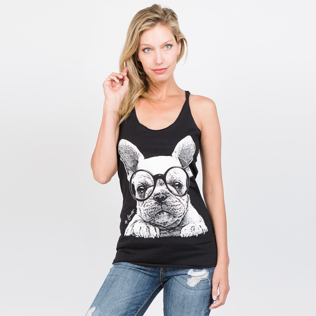 French Bulldog Tank Top, Women Tank Top, Frenchie Tank Top, Dog Tank ...