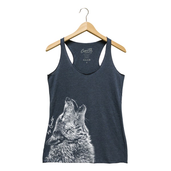 Wolf Tank Top - Etsy