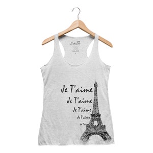 Eiffel Tower Tank Top, Women's Tank Top, Fashion Tank Top, France ...