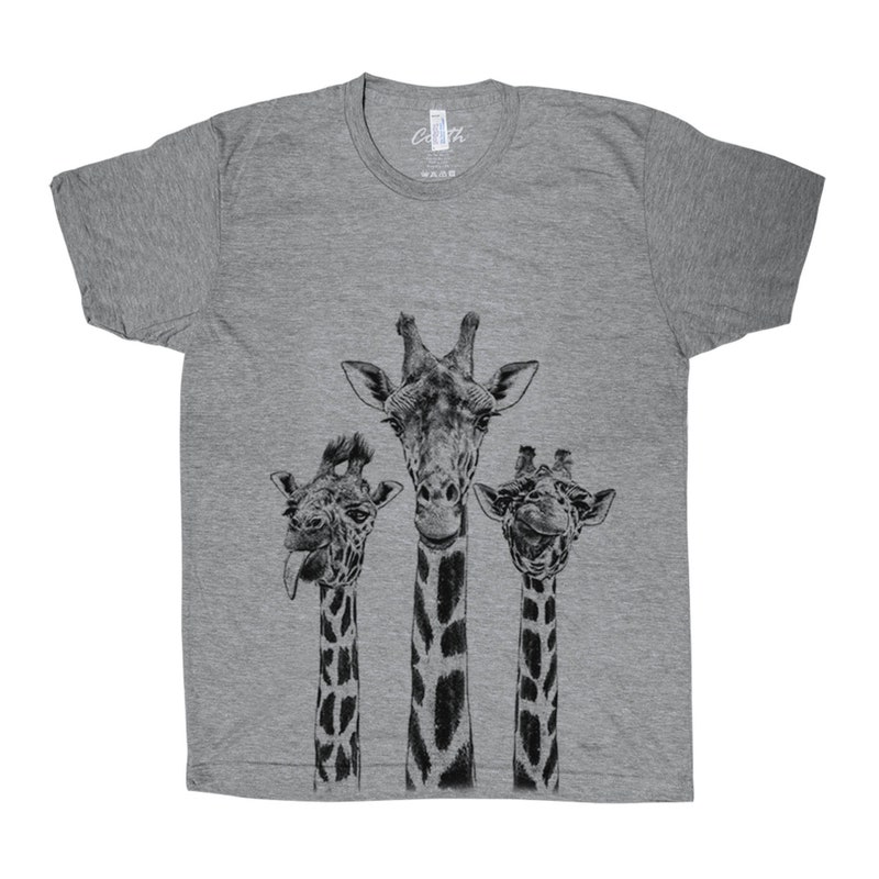 Giraffe T Shirt - Etsy