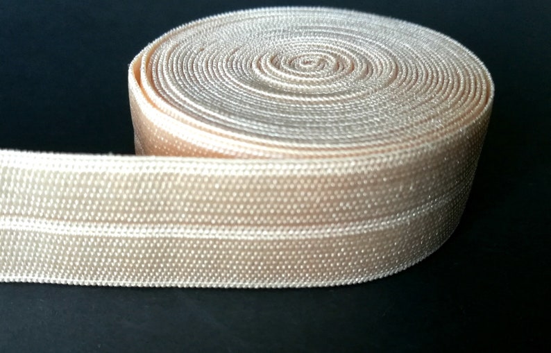 Foldover Elastic. Beige Colour. 16mm Wide. Sewing Crafts - Etsy UK
