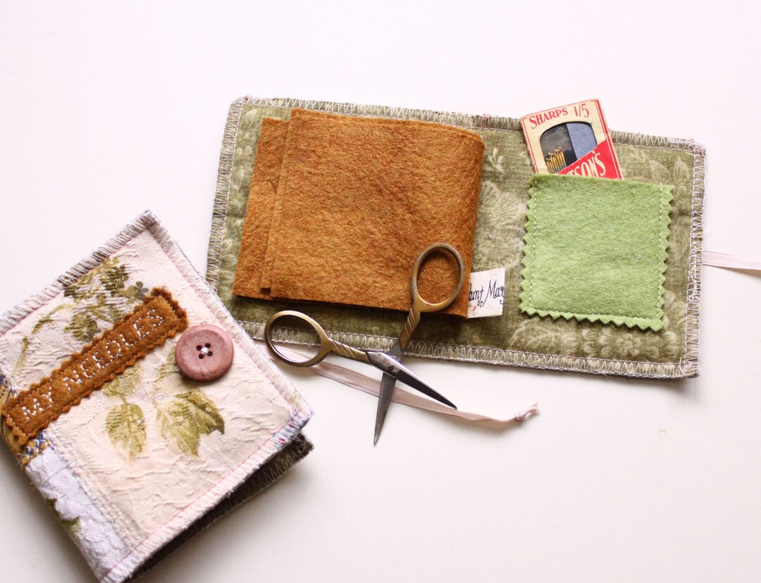 Hand Needle Case, Sewing Needle Book Set, Needle Storage Kit, Hand ...