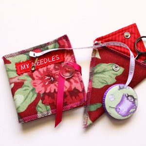 Hand Needle Case, Sewing Needle Book Set, Needle Storage Kit, Hand ...