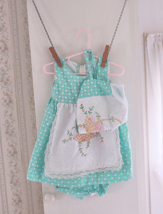 Summer Baby Dress 1st Birthday Dress With Bonnet Smash Party - Etsy