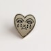 Crying Heart Enamel Pin Badge Lapel Pin Silver Hard Enamel - Etsy UK