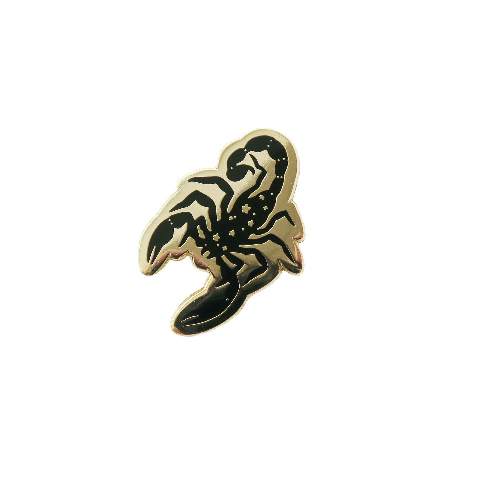 Scorpion Enamel Pin Badge Lapel Pin Scorpio Tattoo Zodiac Hard - Etsy