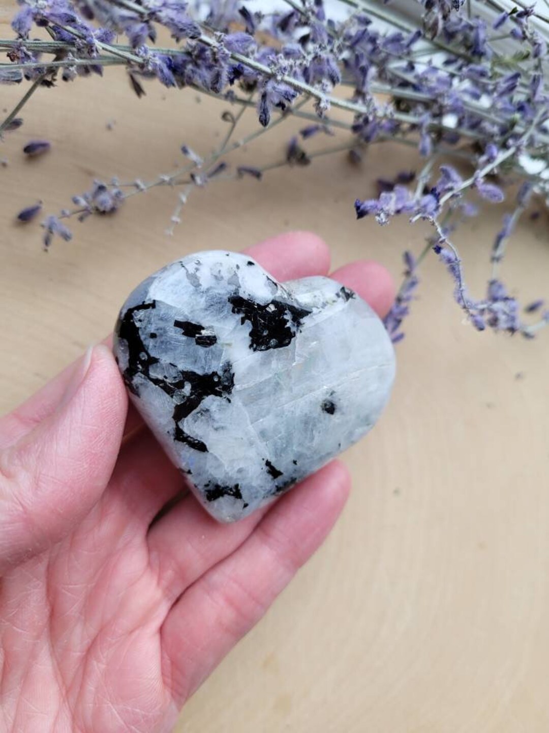 Moonstone Heart Crystal, Solid Moonstone Heart, Moonstone Gift ...