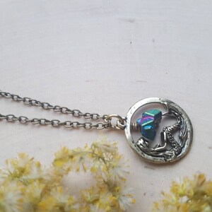 Mermaid Necklace, Mermaid Jewelry, Girls Mermaid Necklace, Magical ...