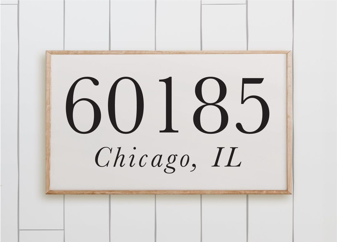 Personalized Wooden Frames - Personalized Zip Code | Bridal Shower Gift ...