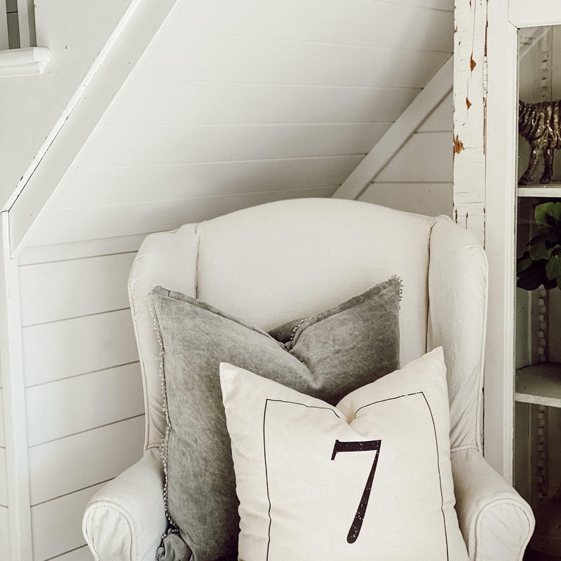 Custom Numbers Pillow - Etsy